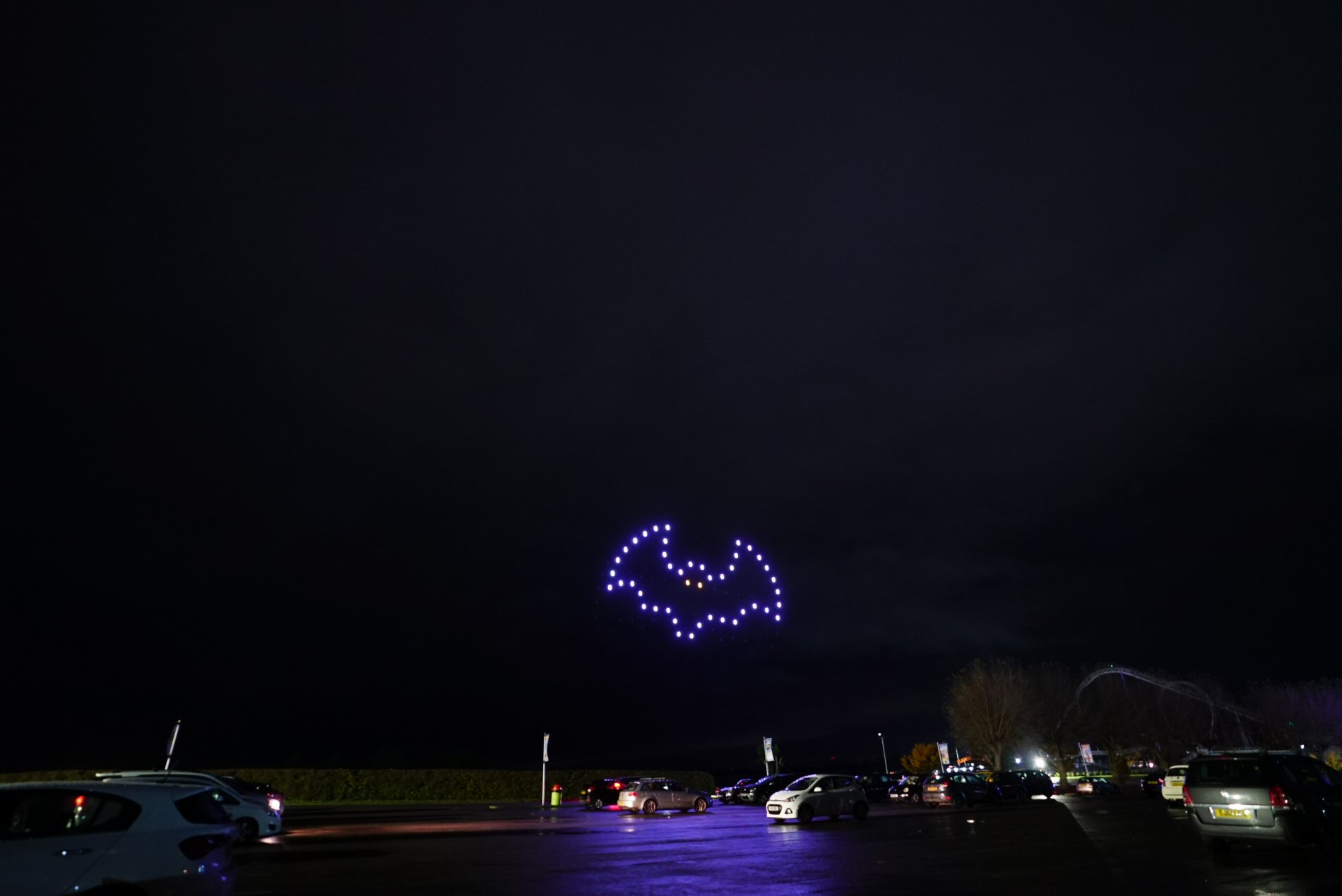 Flamingoland Halloween Drone Show